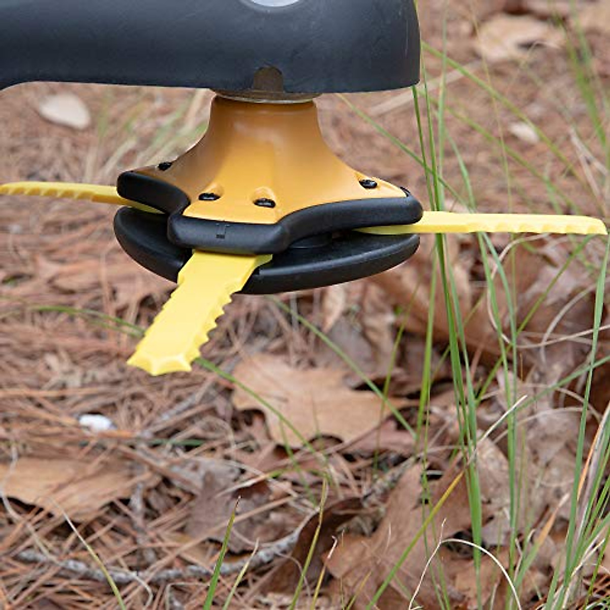 Weed Warrior Push-N-Load 3-Blade Trimmer Head Accessory, Universal Fit