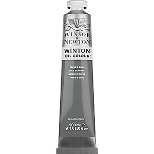 Winsor & Newton Winton Oil Color, 200ml (6.75-oz) Tube, Payne's Gray