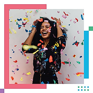 Ultimate Confetti Wand 14 inch Confetti Launcher Wand, Gold Streamers, 8 Pack - Great for Parties, Weddings and Events! Tissue, Metallic and Biodegradable Options