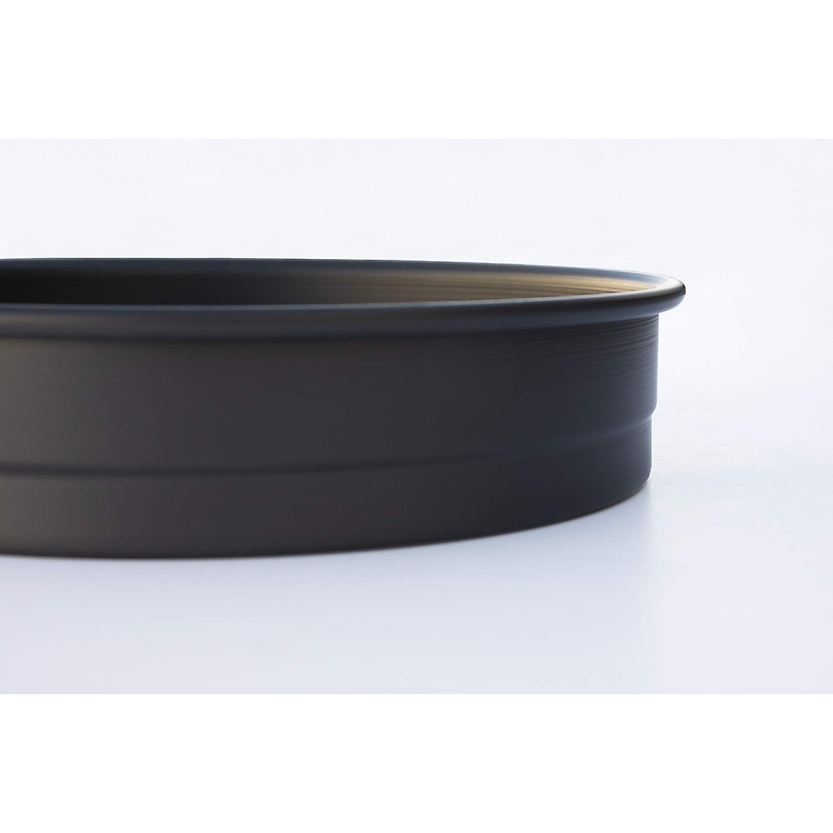 LloydPans 10x2.25 inch, Deep Dish Pizza Pan. Pre-Seasoned PSTK, Self-Stacking Pan.