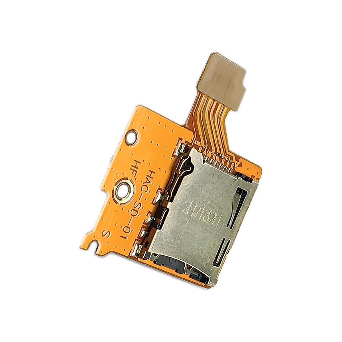 Partsatoz Pack of 2 Micro SD Card Reader Board Memory TF Card Slot Socket Replacement for Nintendo Switch NS 2017 Console HAC-SD-01 with Opening Tool