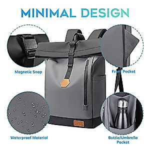 BANGE Fashion Laptop Backpack for 15.6Inch Laptop, Water Resistant Travel Business Backpacks for Men and Women…