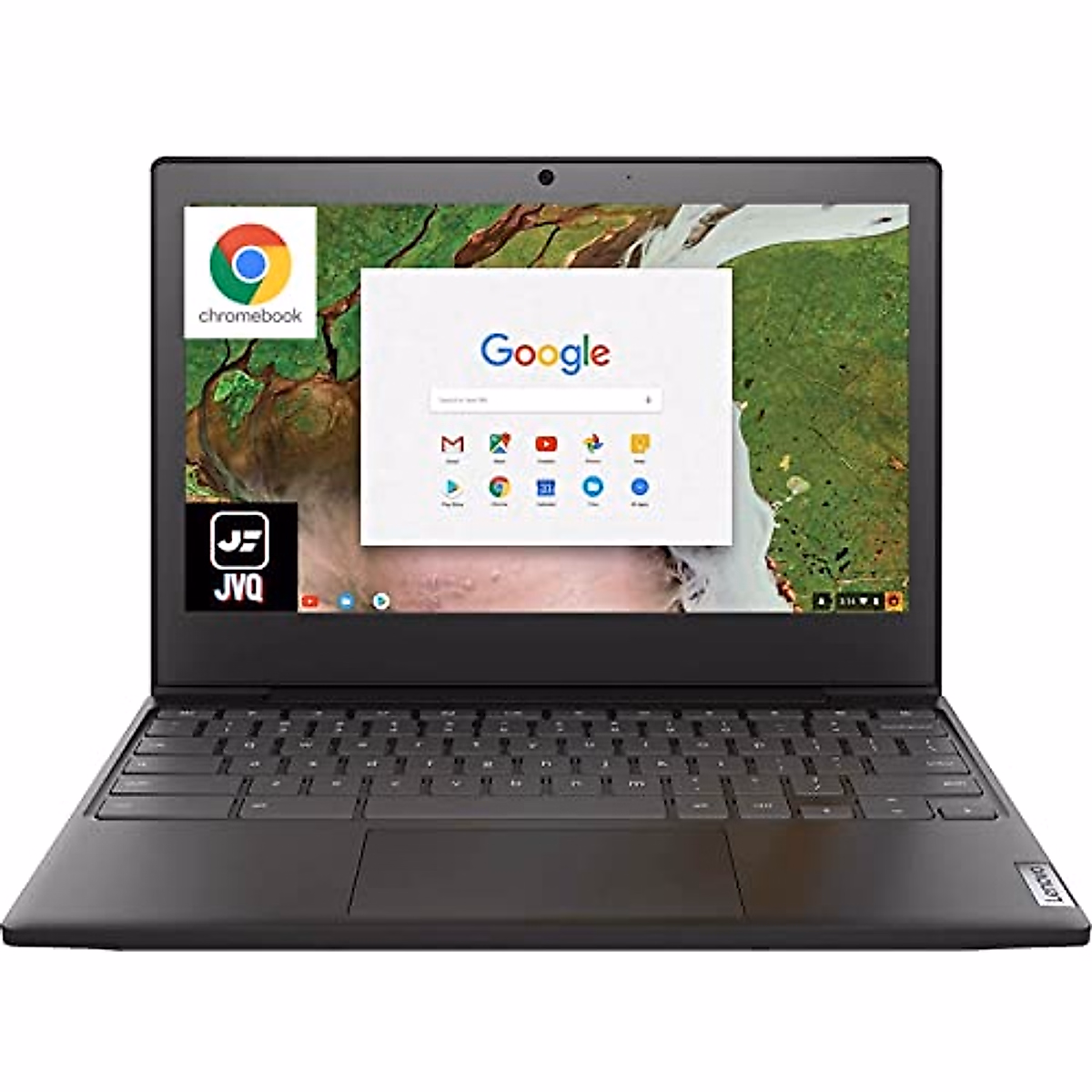 2022 Newest Lenovo Chromebook 3 11 11.6'' Laptop for Business and Student, Intel Celron N4020(up to 2.8GHz), 4GB RAM, 128GB Space(64GB eMMC+64GB Card), Webcam, USB Type-C, Wifi, Chrome OS,Black+JVQ MP