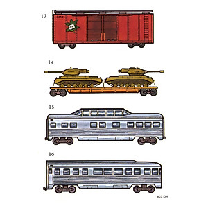 Train Stickers (Dover Little Activity Books Stickers)