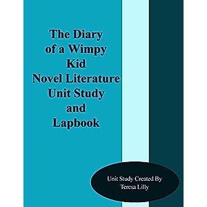 Diary of a Wimpy Kid Novel Literature Unit Study and Lapbook