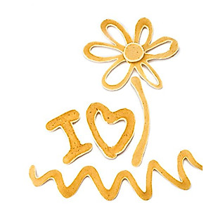 MSC International 50993 Joie Pancaker Squeeze Bottle Pancake Batter Mixer and Dispenser, 5.5-Ounce Capacity, Orange