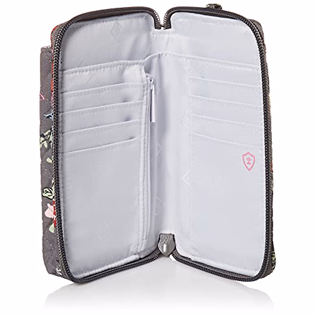 Vera Bradley Women's Cotton Smartphone Wristlet With RFID Protection, Hope Blooms - Recycled Cotton, One Size