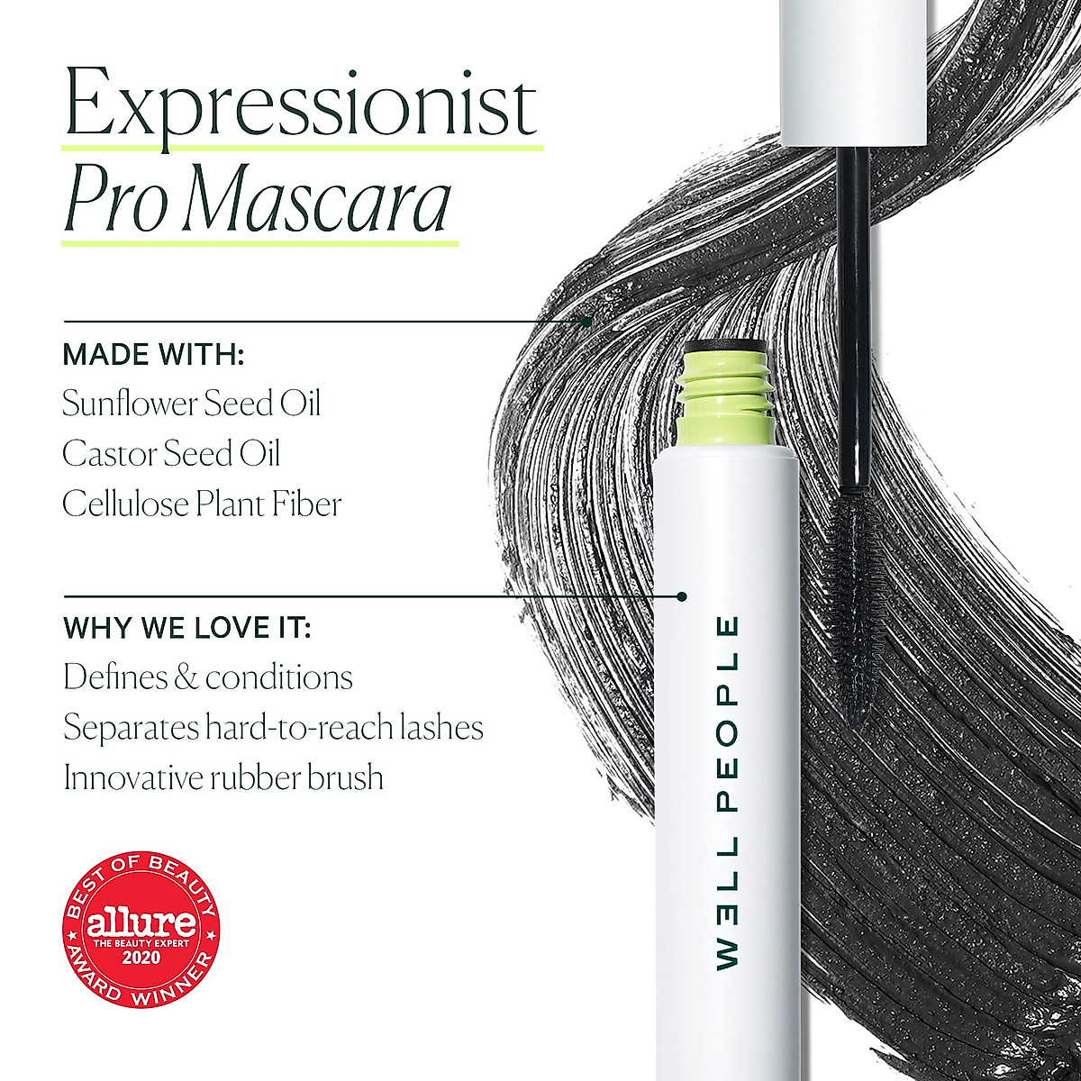 W3LL PEOPLE Expressionist Black Mascara, 0.3 OZ