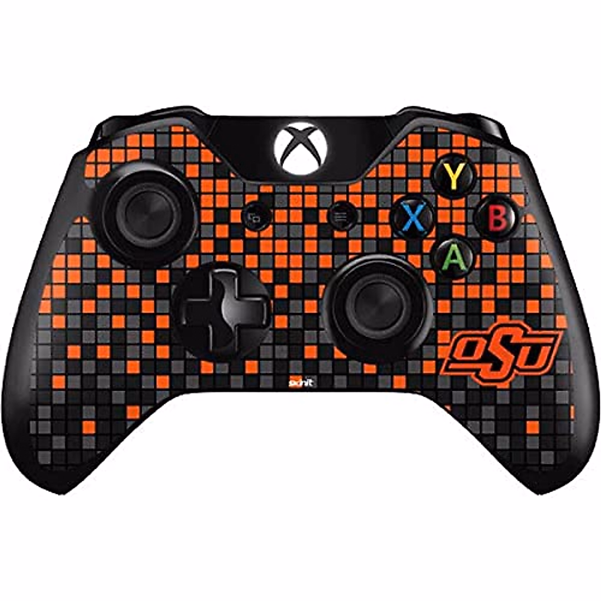 Skinit Decal Gaming Skin Compatible with Xbox One Controller - Officially Licensed College OSU Oklahoma State Digi Design