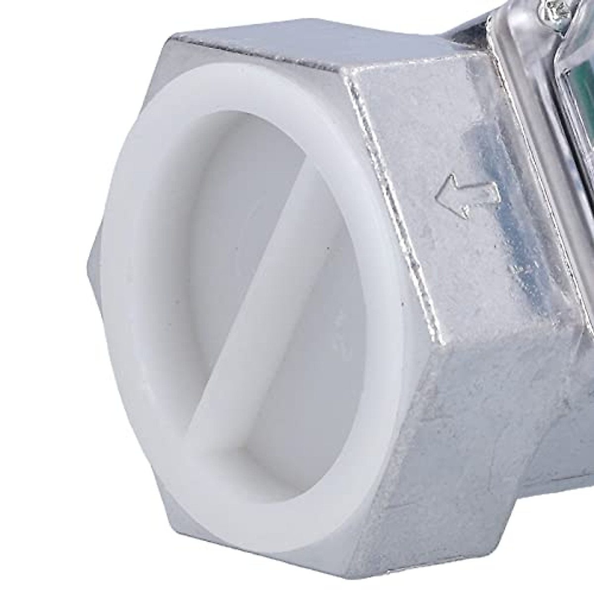 Flows Meter Electronic Digital Fuel Liquid Gas Oil Flowmeter 2in 2.3V‑3.3V LLW‑50 for Industrial Automation