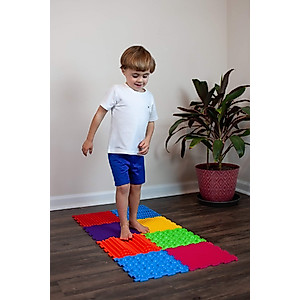 Massage Sensory Mat Module Game Mat for Kids and Adult Orthopedic Massage Puzzle Floor Mats