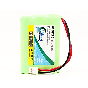 2 Pack - Replacement for Motorola MBP36PU Battery - Compatible with Motorola MBP33 MBP36 Baby Monitor Battery (700mAh 3.6V NI-MH)