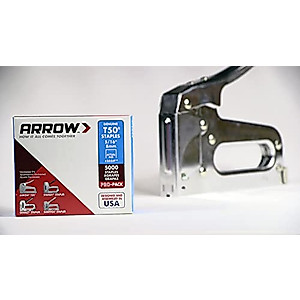 Arrow Fastener 505IP Genuine T50 5/16-Inch Staples, 5,000-Pack
