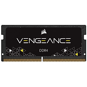 Corsair Vengeance Performance Memory Kit 8GB (1x8GB) DDR4 3200 CL22 Unbuffered SODIMM Memory for 11th Generation Intel® Core Processors.