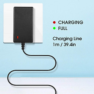 IYOBCXIHO DC 24V or 25.2V-1A Massage Gun Charger with Adapter Charger for Muscle Massage Gun Deep Tissue 24V AC/DC Power Cord Fascia Gun Match