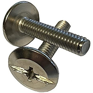 1-1/4 Inch Long Stainless Steel Hurricane Sidewalk Bolts 18-8 (25)