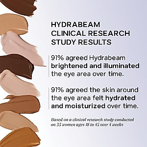 Saie Hydrabeam Under Eye Brightener - Sheer + Hydrating Eye Brightener with Cucumber Extract - Instantly Illuminates Skin for a Radiant Finish - Shade 2 (0.2 oz)