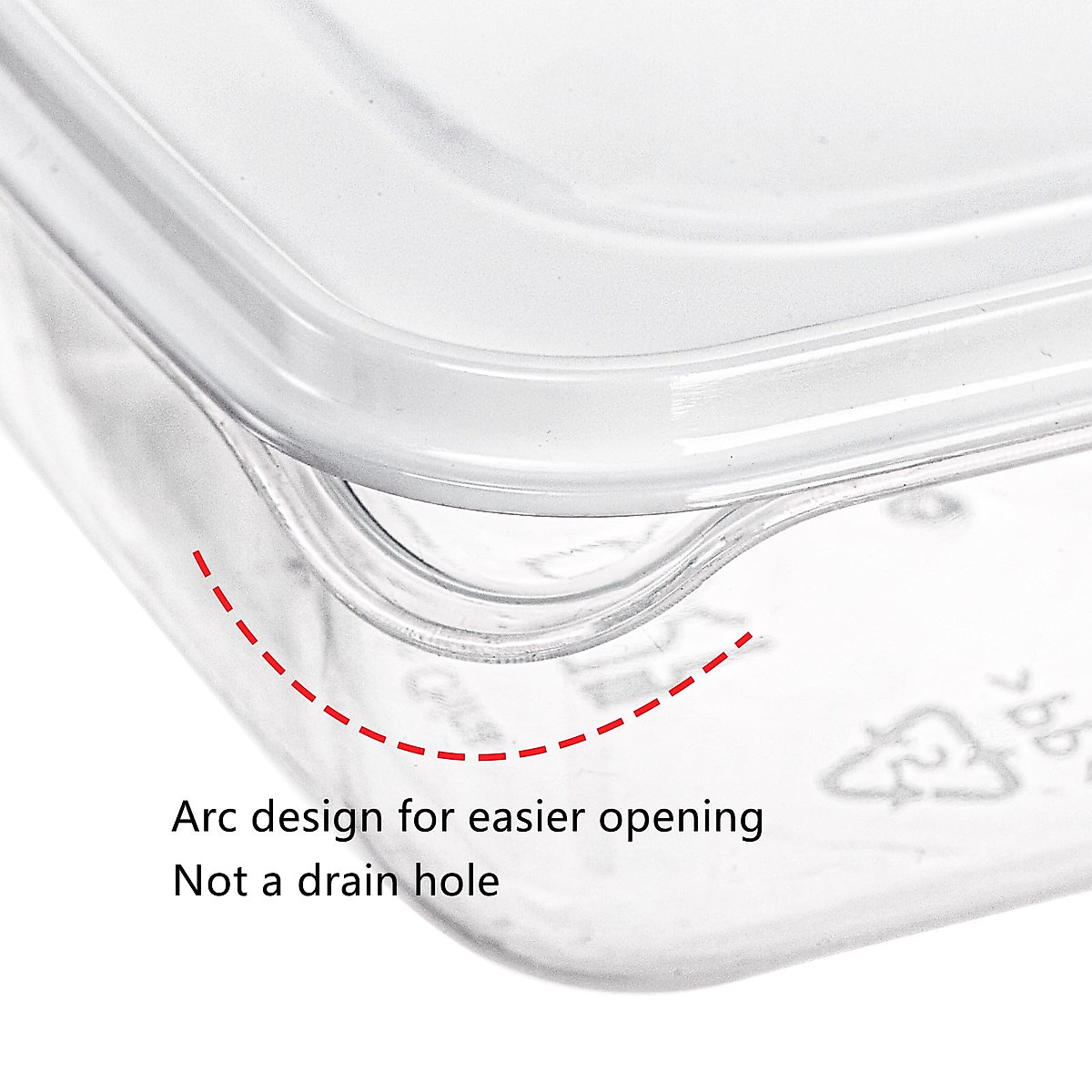 ZEAYEA 12 Pack Sliced Cheese Container for Fridge, Cheese Storage Box with Airtight Lid, Stackable Plastic Freezer Preservation Storage Container for Fresh, BPA Free, Dishwasher Safe