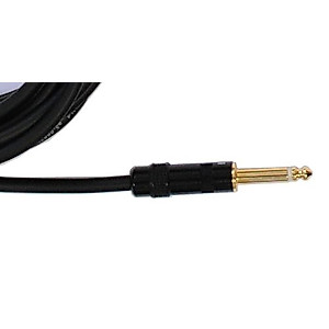 Audio2000's 1/4 Inch TS to XLR Female Cable (1 Feet 2 Pack)
