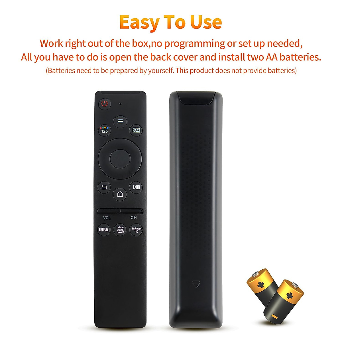 (Pack of 2) BN59-1330 Universal Remote Control for All Samsung TV Replacement for All LCD LED HDTV 3D Smart Samsung TVs Remote