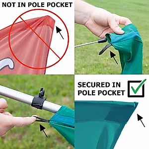 Vispronet Vape Shop Feather Flag Kit – 13.5ft Swooper Flag Pole Set, Cross Base & Weight Bag for Businesses, Polyester Feather Banner Flag for Businesses & Storefronts, Printed in the USA