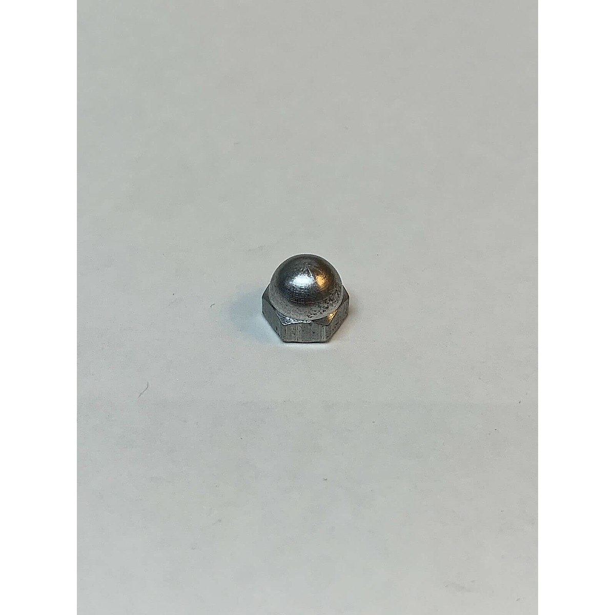 (100) 10-32 Acorn Cap Hex Nuts Aluminum Bolt Thread Cover Smooth Rounded #10/32