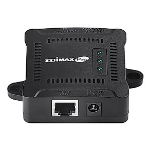 Edimax Pro Compact Gigabit PoE+ Splitter with Adjustable 5/9/12V x 2A Output, IEEE 802.3at, Delivers Data and Power from PoE Runs to Non-PoE Devices for up to 100 Meters, GP-101ST