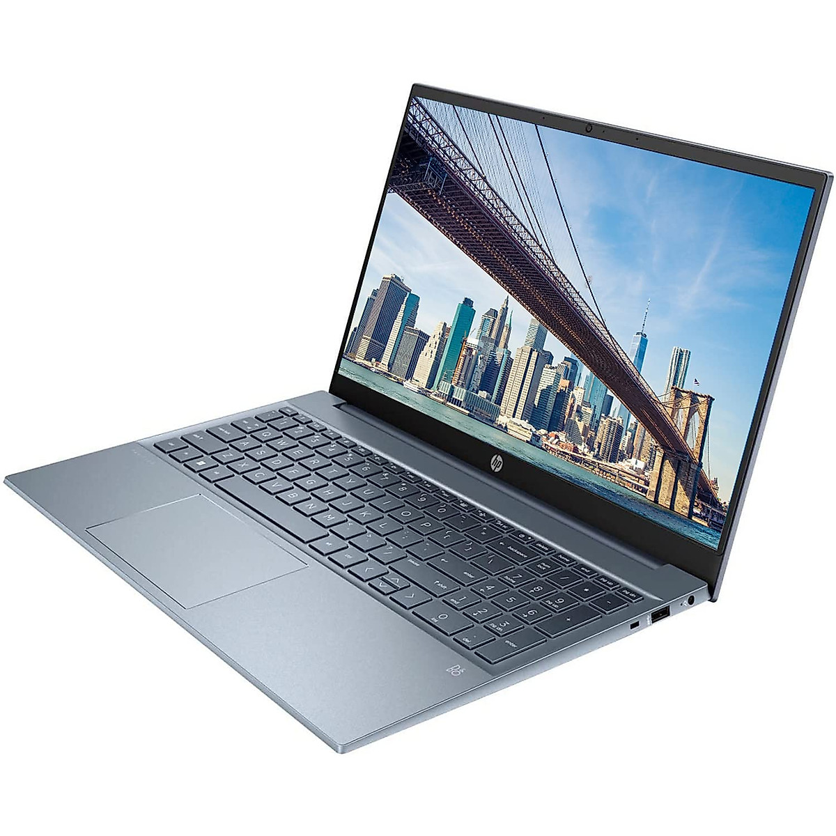 HP 2022 Newest Pavilion Laptop, 15.6" Full HD Touchscreen, 12th Gen Intel Core i7-1255U, 16GB DDR4 RAM, 1TB PCIe SSD, Webcam, Backlit Keyboard, HDMI, Bluetooth, Wi-Fi 6, Windows 11 Home, Blue
