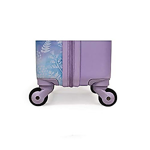 Disney Frozen Suitcase II Anna Elsa Luggage Hard Side Tween Spinner Rolling Suitcase for Kids, Carry-On Travel Trolley - 20 Inch