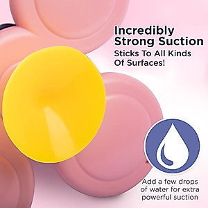 KayLe Spinning Top Sensory Toys for Toddlers - Suction Cup Baby Sensory Toy with Rattle - Bath Time & Playtime Fun -Ocean Animal Designs - Safe & Engaging Baby Toys