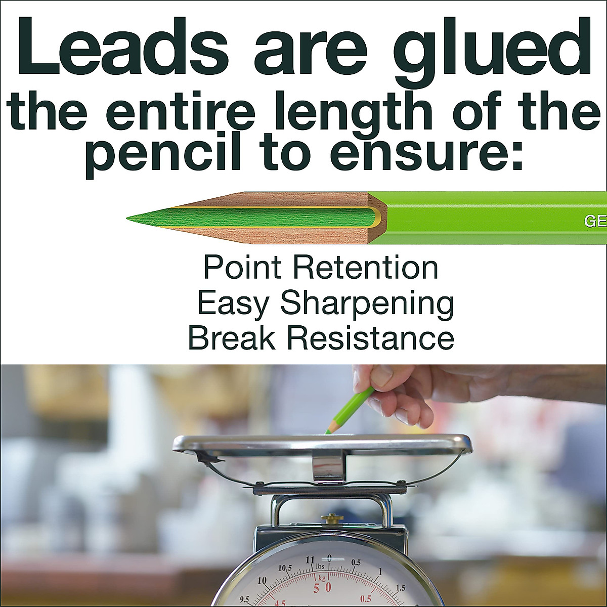 Faber-Castell Albrecht Durer Watercolor Pencils, Set of 6 Colors - Professional Art Supplies, Quality Water Colored Pencils for Artists