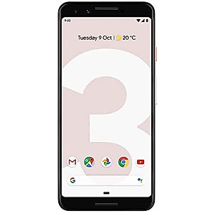 Google Pixel 3 - Factory Unlocked, Pink, 64GB (Renewed)