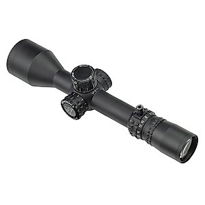 NIGHTFORCE NX8 2.5-20x50mm 8X Zoom Range F2 Illuminated Moar-CF2 Black Matte Ultra-Compact Hunting Scope (C639)