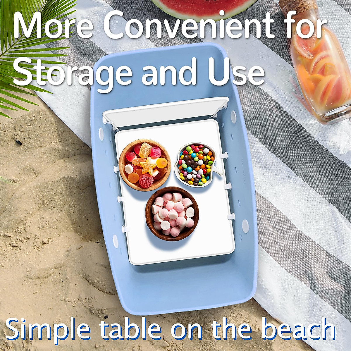 Fabenyok 2PCS Divider Tray Fit for Bogg Bag Original X Large, Beach Bag Divider Fit for Bogg Bag Accessories Insert Cooler, Organizing your Beach Bag and Divide Space