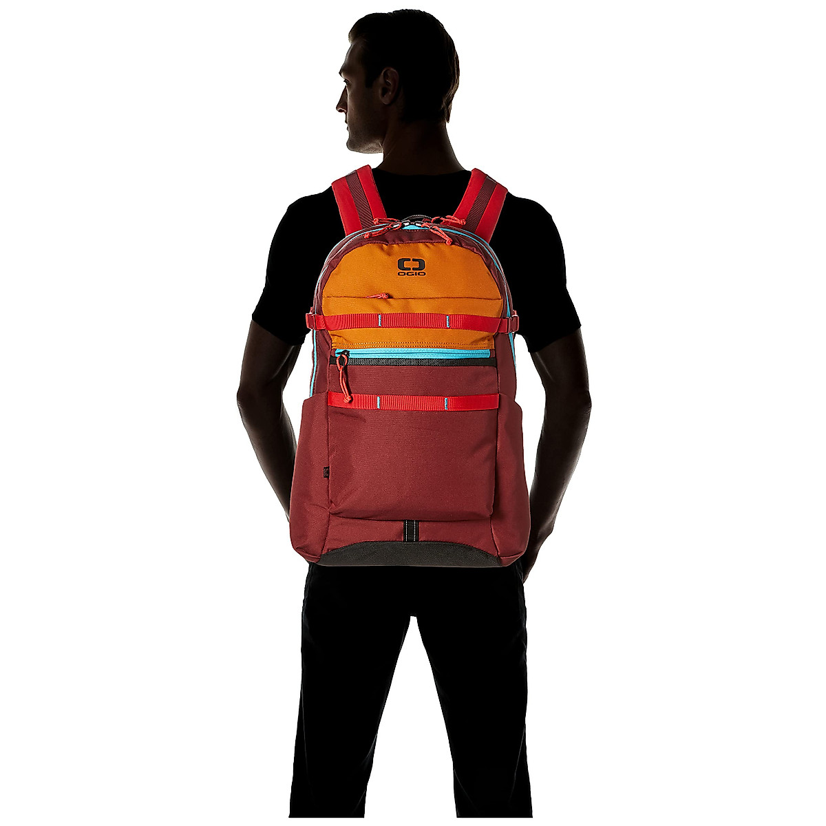 OGIO Alpha Convoy 25 Backpack, Black/Green