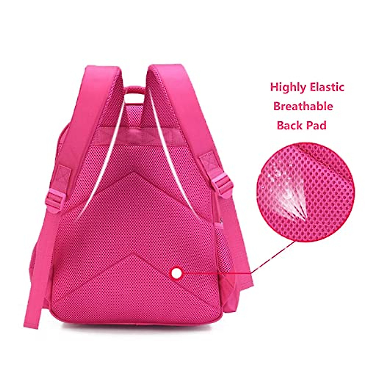 Alyfyto Encanto Backpack for girls Mirabel backpack Waterproof Breathable Polyester isabell Pink Backpack for Girl