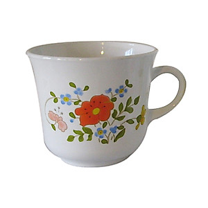 Corelle Expressions Mug Coffee Cup, Wildflower (aka Spring Bouquet)