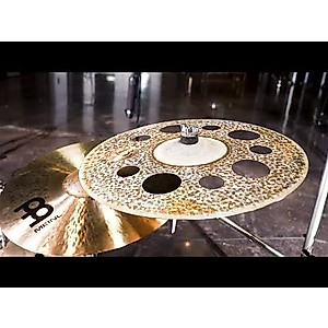 Meinl Cymbals Byzance 18" Extra Dry Thin Trash Crash — Made in Turkey — Hand Hammered B20 Bronze, 2-Year Warranty (B18EDTRC)