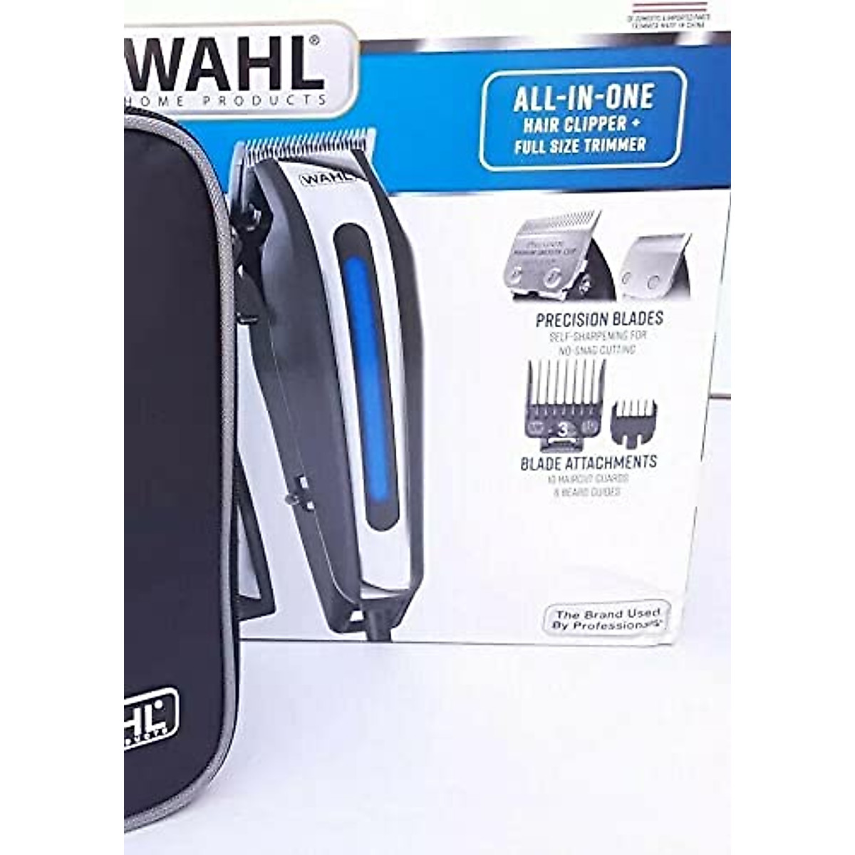 WAHL Deluxe Complete Hair Cutting Kit 29 Piece Clipper Set with Beard Trimmer -Retail $125+!!! BY AMPLEXPO