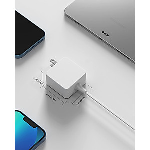 AC Charger Fit for Google Home Hub (1st Gen Nest Hub) Nest Hub (2nd Gen) Smart Speakers Power Supply Adapter Cord