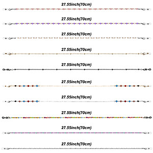 ONESING 10 Pcs Eyeglass Chains for Women Eyeglasses String Holder Glasses Strap Eyewear Chain Glasses Cord Lanyard Gift