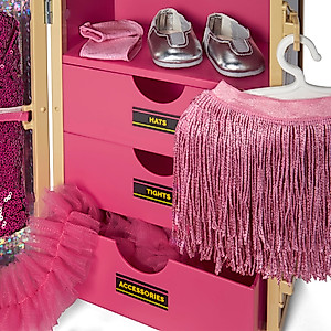 American Girl Girl of The Year Kavi Sharma 18-inch Doll Backstage Trunk Featuring 10+ Pieces for Ages 8+