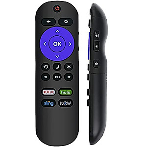 Remote Control Compatible with All Sharp Roku TV LC-50LBU591U LC-50LBU711U LC-55LBU591U LC-55LBU711U LC-43LBU591U LC-32LB601U LC-24LB601U LC-50LB601U LC-40LB601U LC-65Q7370U LC-43LB601U