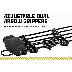 Trophy Ridge 5-Spot Archery Arrow Quiver, Black