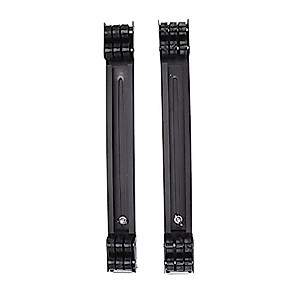 Furniture Washing Machine Dolly,2 Sets Mobile Roller Bracket Furniture Raised Base Moving Wheels for Refrigerator Washing Machine (Black)