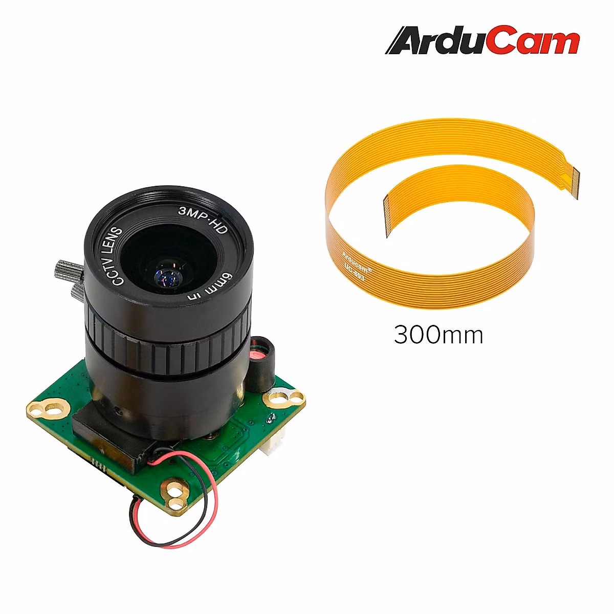 Arducam Day and Night Vision IMX477 HQ Camera for Jetson Orin NX/AGX Orin, 12MP Automatic IR-Cut Switching for All-Day Image