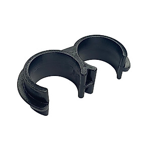 Elegent Upholstery Folding Chair Plastic Ganging Connector Clips Black Set of 6