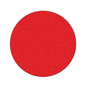 INCOM Manufacturing: Workplace Marker 6" Circle, Red (Pack of 25)