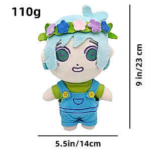Omori Plush Game Figure Stuffed Pillow Anime Characters Cartoon Cosplay Merch Prop for Gaming Fans
