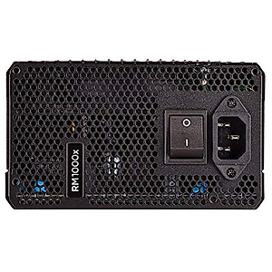 Corsair Enthusiast Series RM1000x, Fully Modular 80 Plus Gold 1000 Watt, EU Version